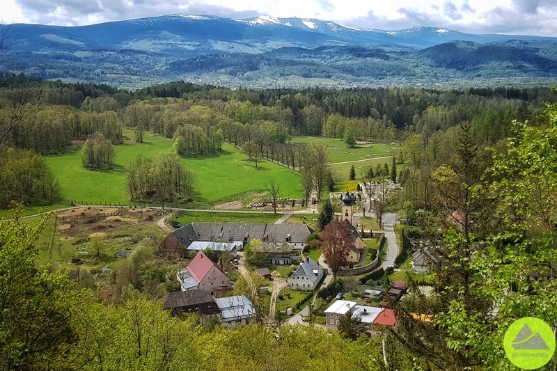 Góra Witosza - punkt widokowy na Karkonosze, prorok-niemowa, jaskinie i ...