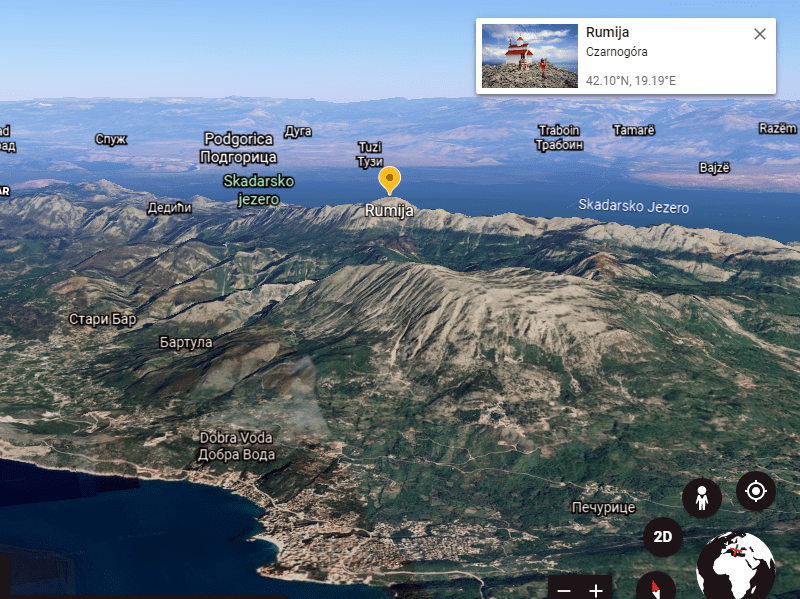 CZARNOGÓRA || Rumija. Najwyższy szczyt pasma Rumija w Górach Dynarskich ...